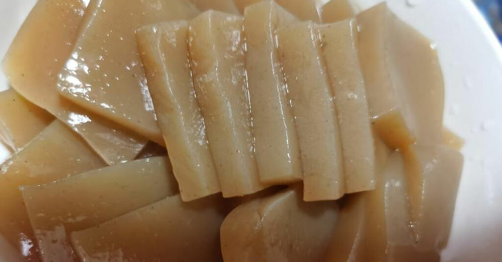 How to make the most tender konjac tofu?