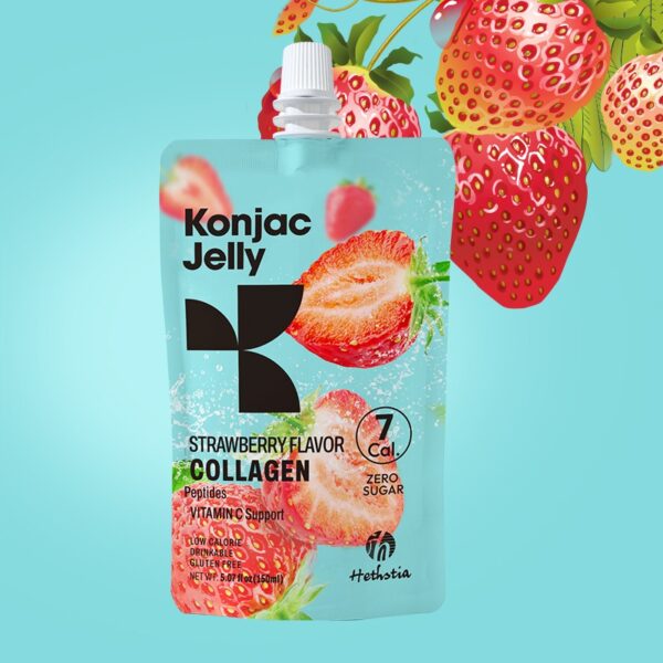 Drinkable Konjac Jelly Peach Flavor - Best Konjac Food Brand • Hethstia