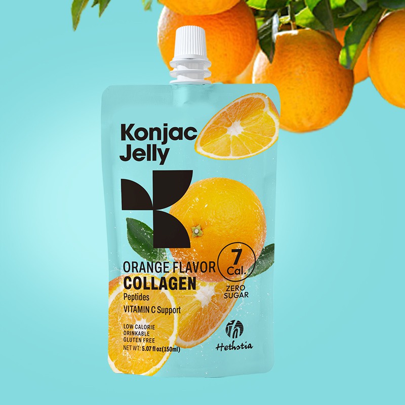 Drinkable Konjac Jelly Peach Flavor - Best Konjac Food Brand • Hethstia